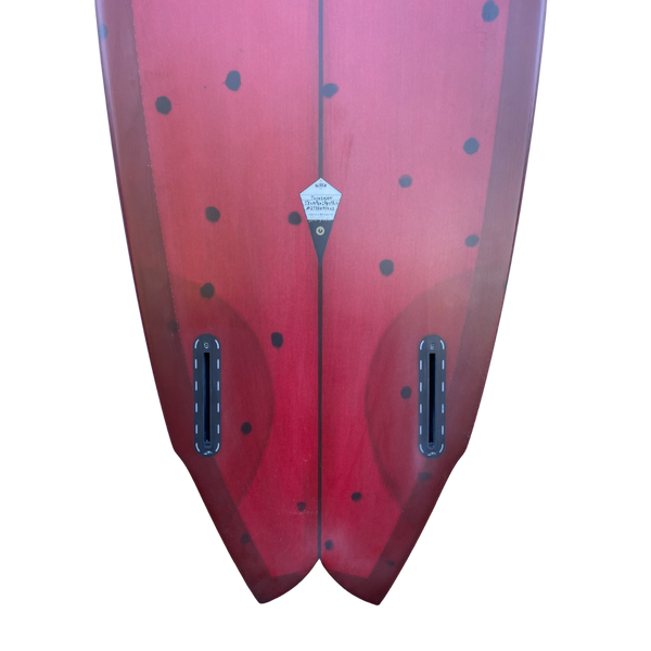 ALBUM TWINSMAN 5'8" RED BLACK POLKA DOTS – Surfection Byron