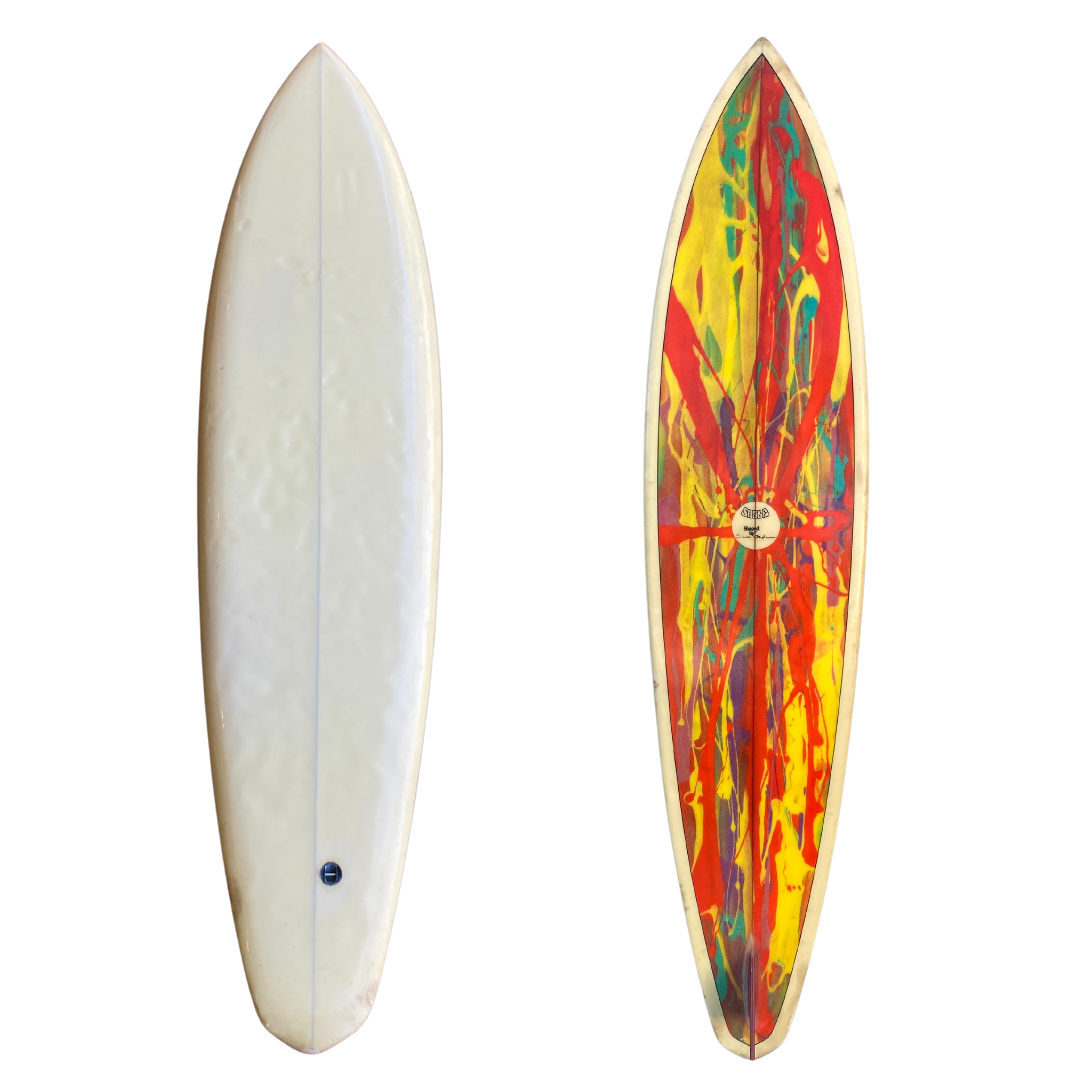 CUSTOM COLLECTION SHANE SINGLE FIN MULTI COLOR – Surfection Byron