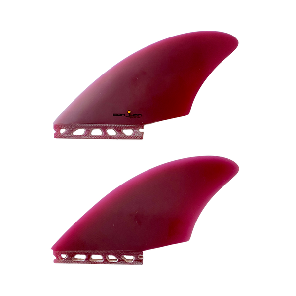 SAN JUAN RETRO KEEL FIN DARK RED – Surfection Byron