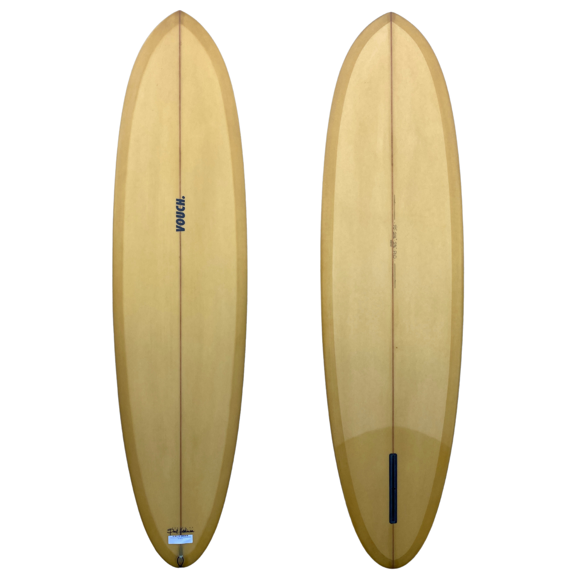 VOUCH EVO 7'6 MARINE BLUE TINT DECK AND BOTTOM – Surfection Byron