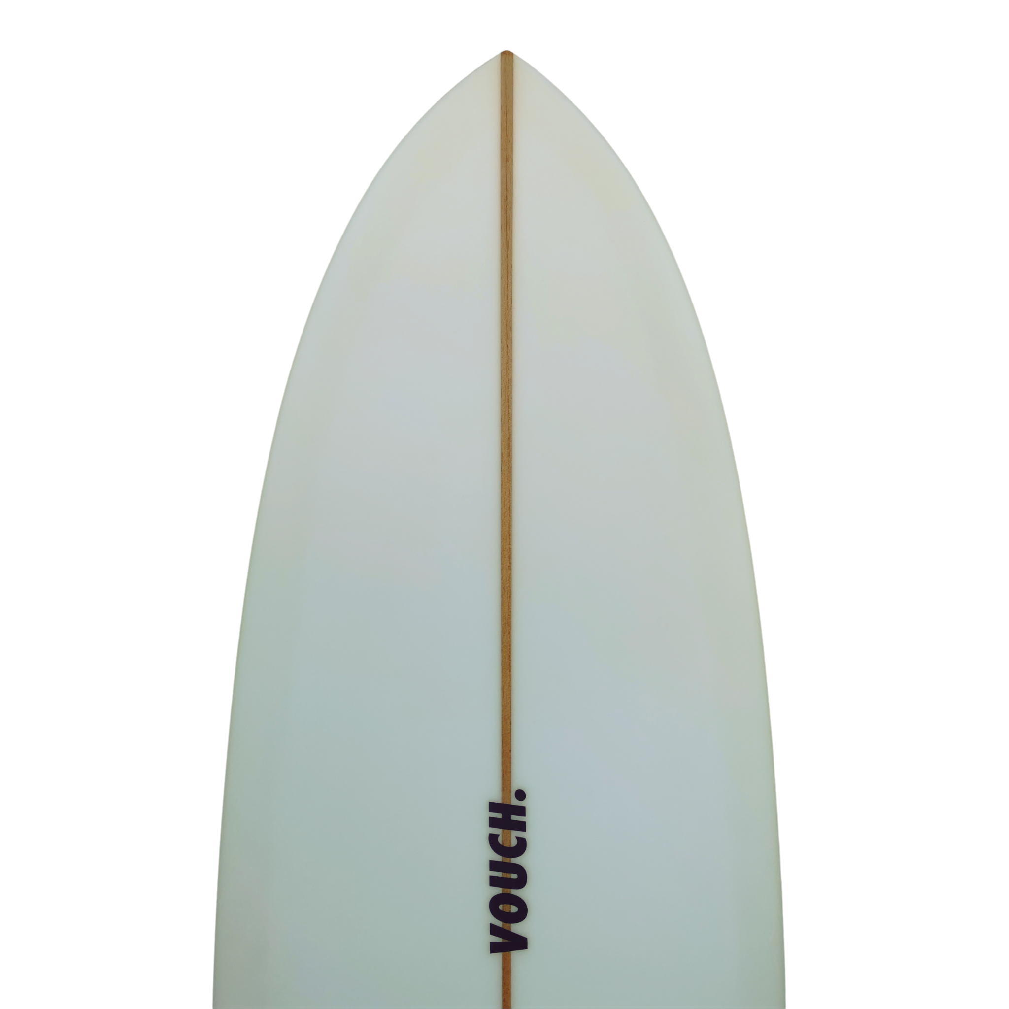 VOUCH MID VISH 6'8" CLEAR DECK AND BOTTOM FUTURES – Surfection Byron