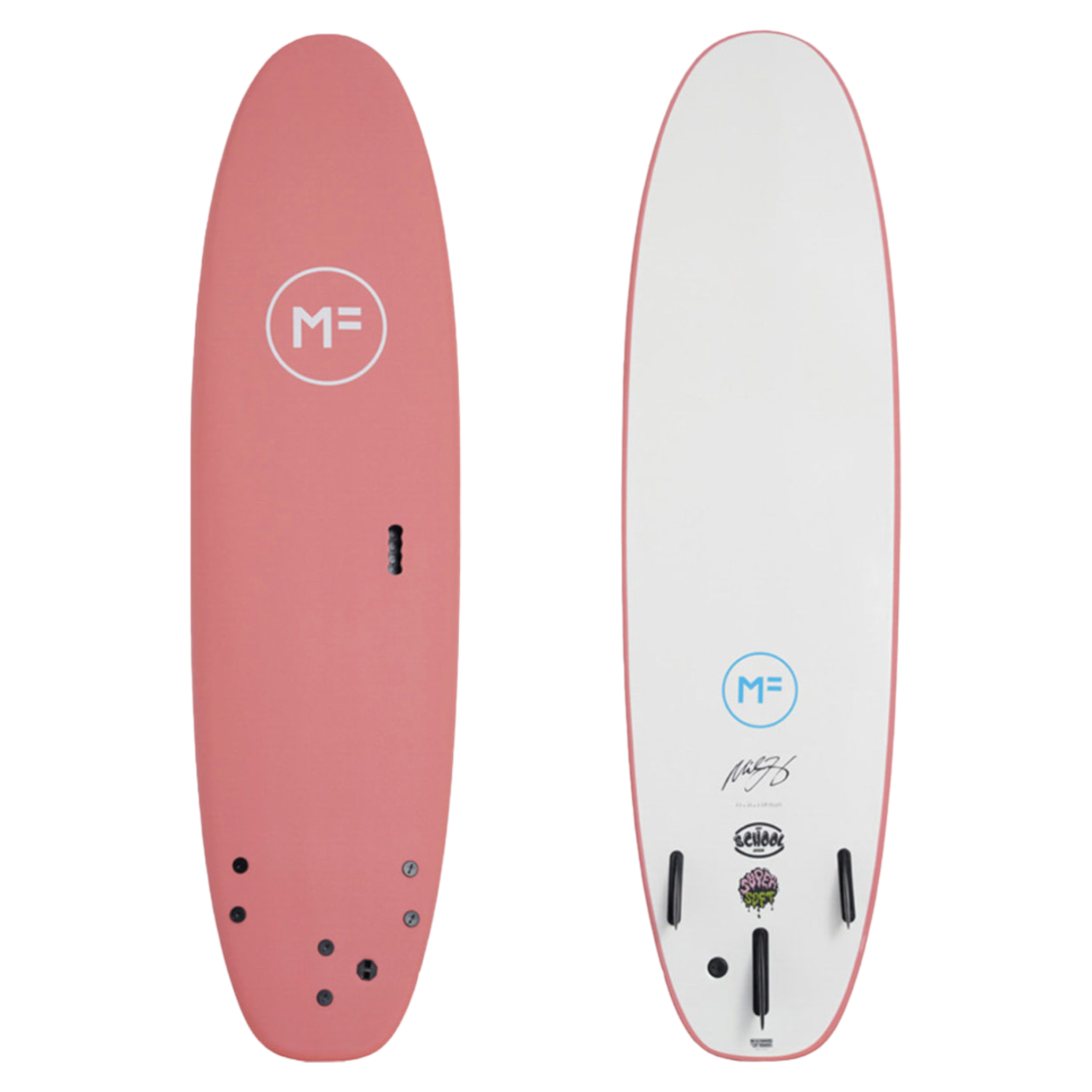 MF SOFTBOARDS SURF SCHOOL SUPER SOFT CORAL – Surfection Byron