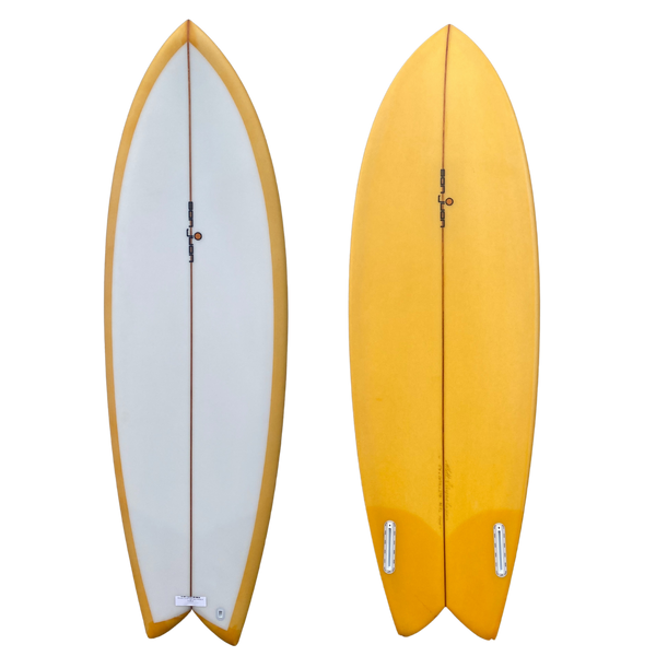 SAN JUAN FLOW FISH 5'8" TRANS AMBER BROWN – Surfection Byron
