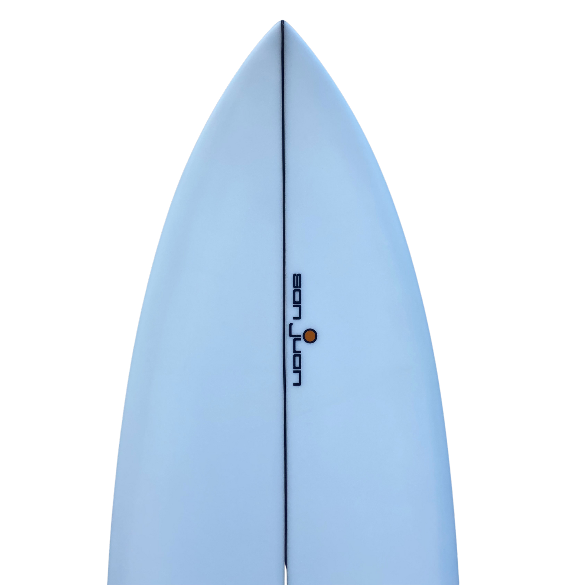 SAN JUAN TWIN PIN 6'4" CLEAR TINT WET RUB 6MM PLY PIN TAIL CHANNEL BOT ...