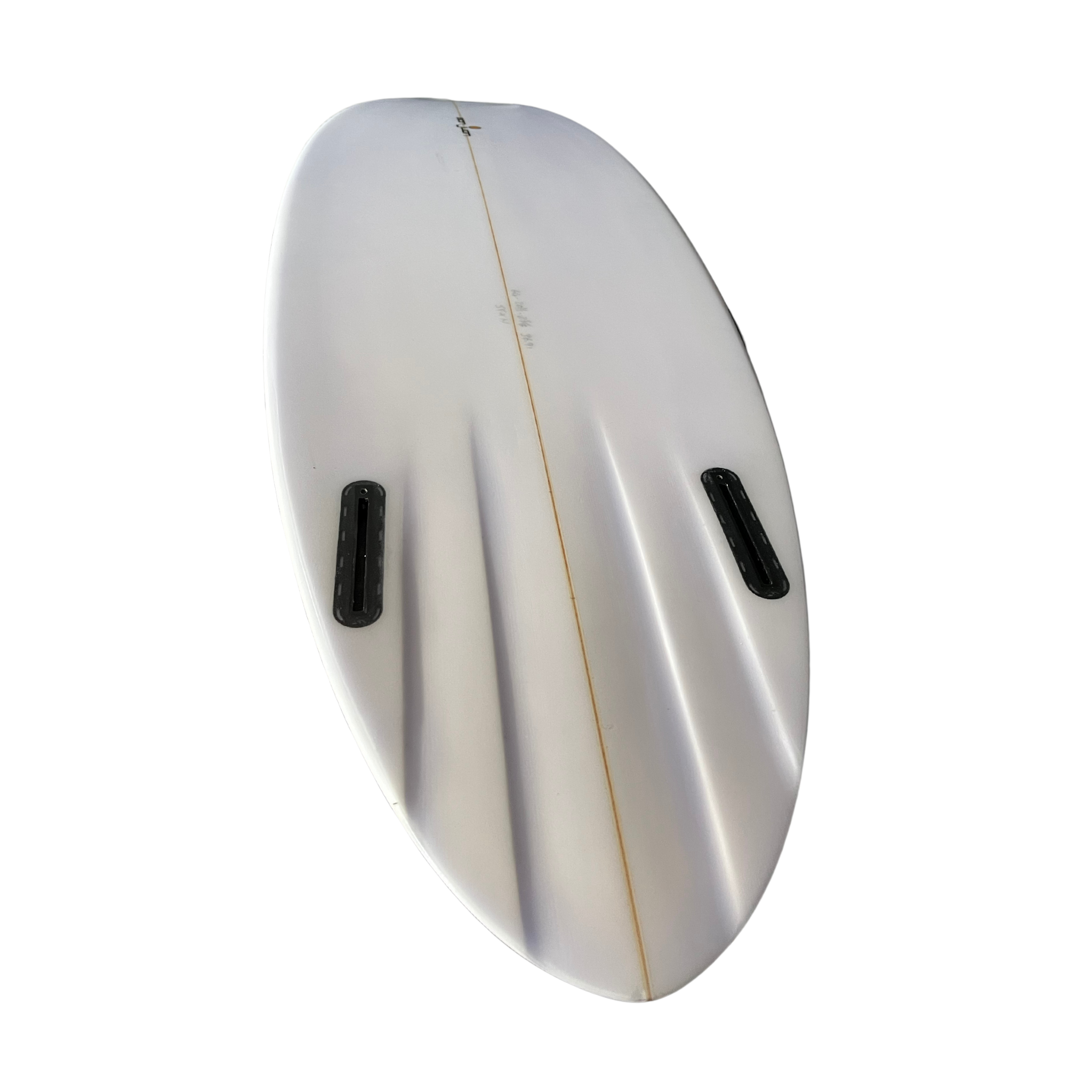 SAN JUAN TWIN PIN 6'4" MID TWIN POMEGRANATE DECK TINT WET RUB 6MM PLY ...